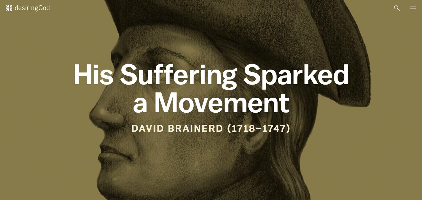 The Lasting Impact of David Brainerd – Truth Seekers Fellowship