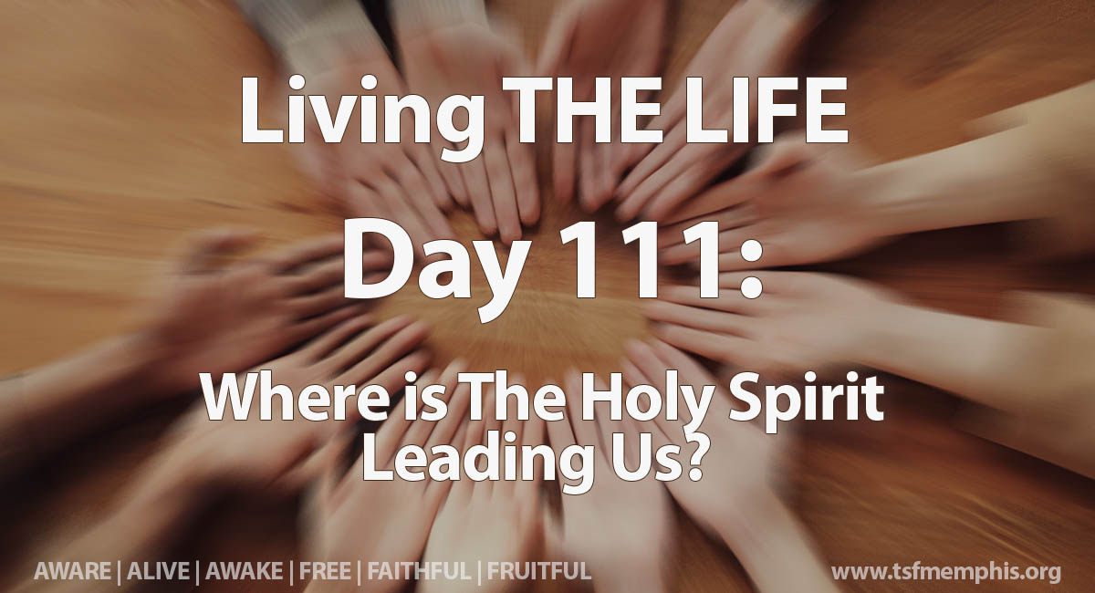 Day 111: Where is The Holy Spirit Leading Us? – Truth Seekers Fellowship